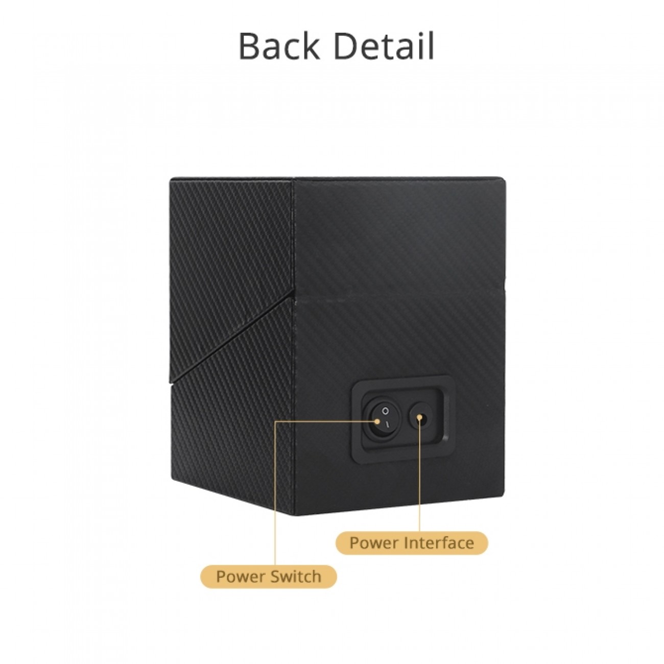 Single Automatic Watch Winder with Adjustable Watch Pillow | JQUEEN