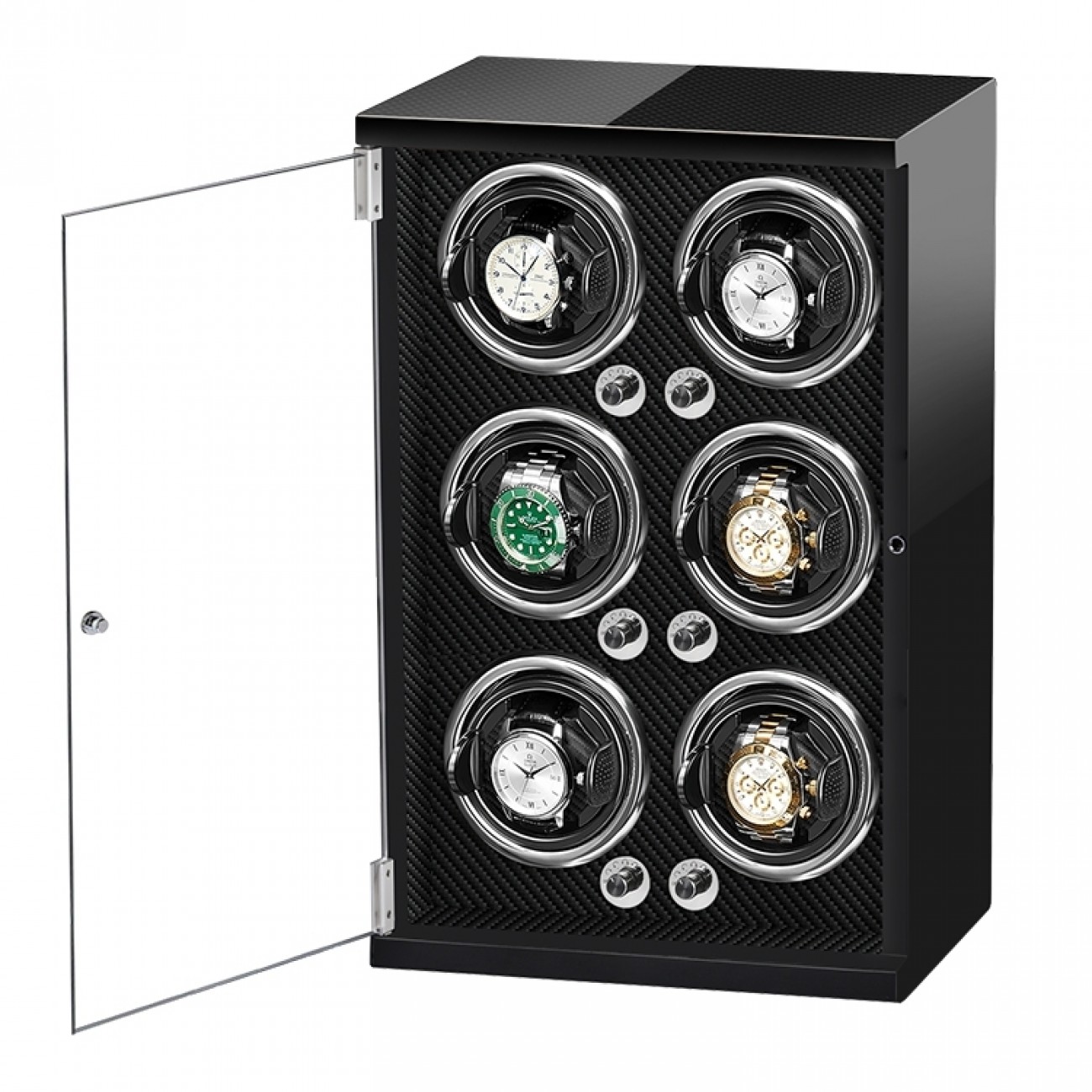 Vertical Watch Winder for Six Watch | JQUEEN