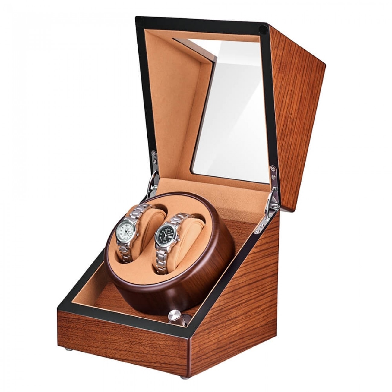 Jqueen Double Watch Winder-Mandshurica | JQUEEN